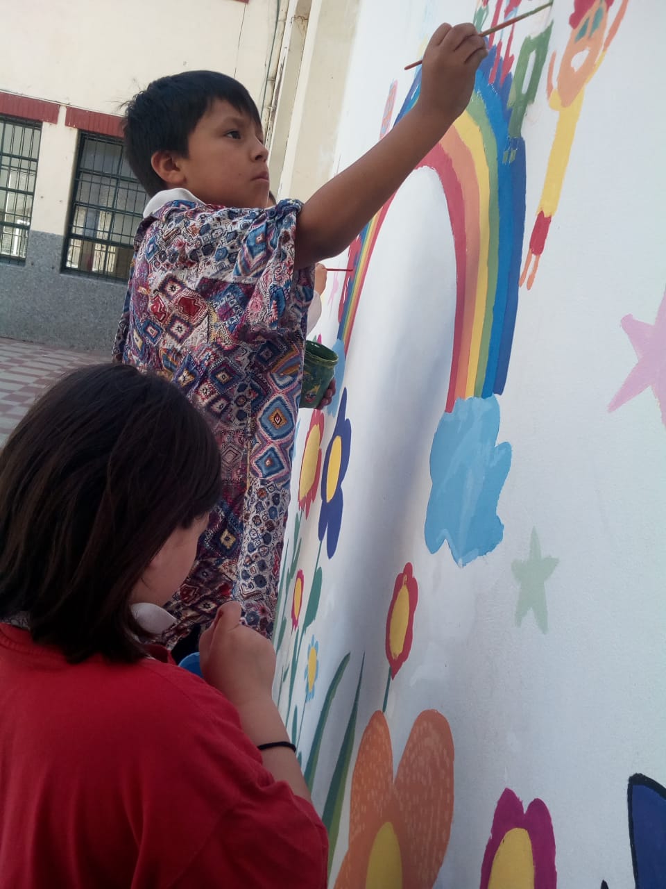 Mural Escuela Primaria – Grupo Educativo Jesús en el Huerto de los Olivos